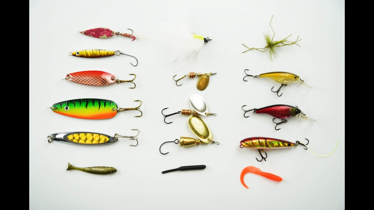 Top 7 Lures for Trout Fishing in Rivers and Lakes - INTENSA ATOLL